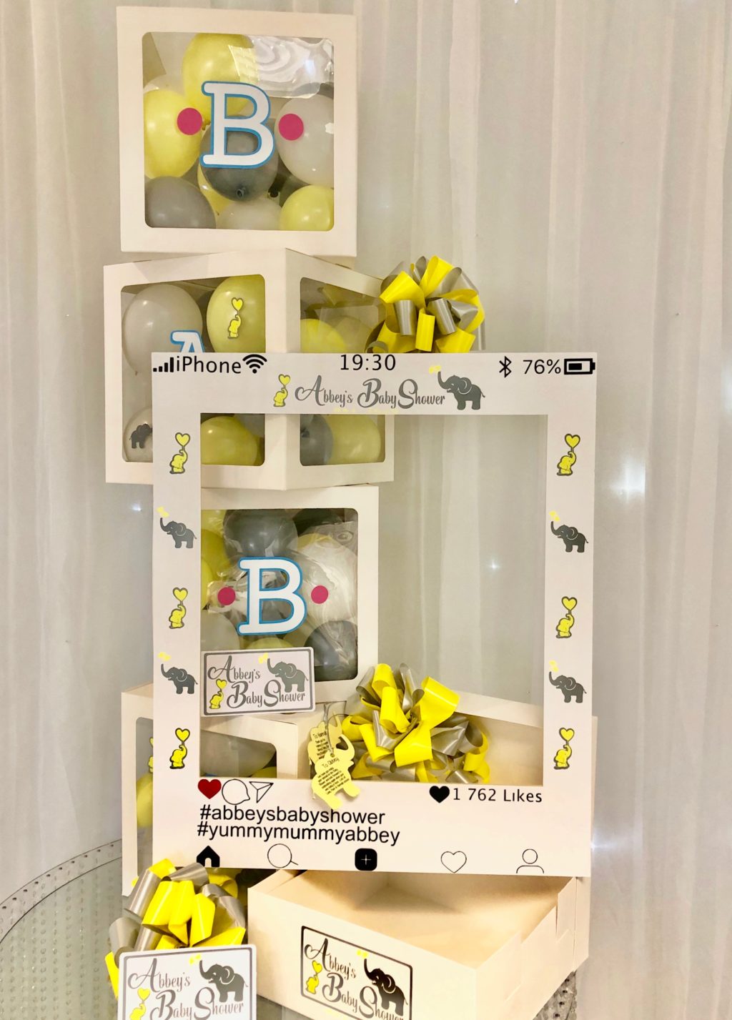 Baby Building Boxes & Instaframe – Tantrum Events
