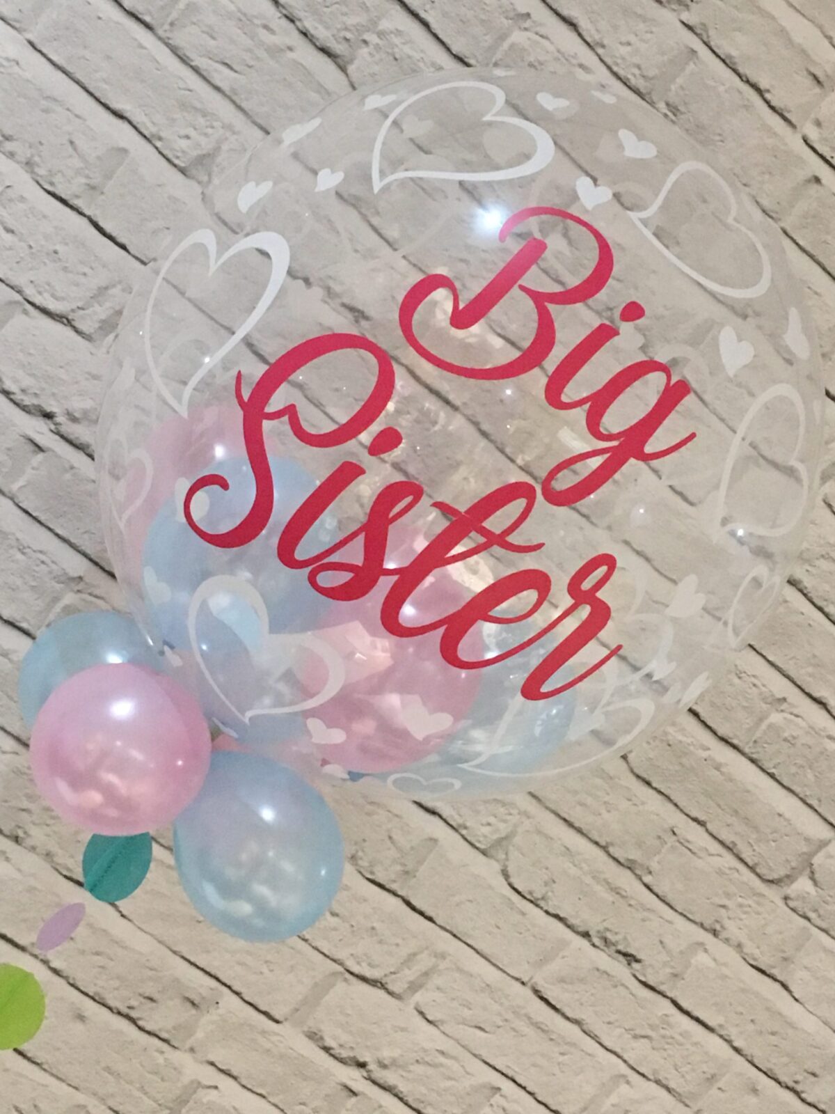 Big Sister (or Brother) Deco Bubble – Tantrum Events